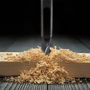 Jersvimc 1Pcs Wood Dowel Plug Cutter (5/16" / 8mm Borehole Inner Diameter) with 13mm Shank, Drill Plug Drill Bit for Woodworking Furniture