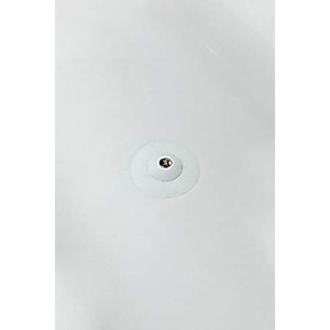 Umbra 023464-660 Flex Drain Stop/Hair Catcher, White