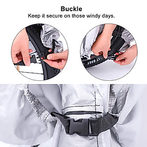 Bike Cover,Waterproof Outdoor Bicycle Cover Anti Dust Rain Snow UV, Bike Rain Cover for Mountain, Road & Heavy Duty Bikes with Lock Holes & Storage Bag