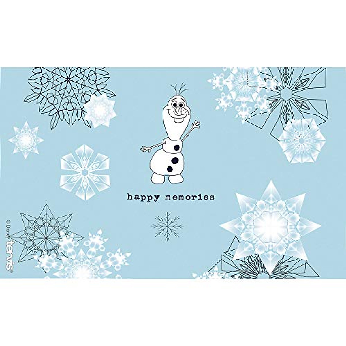 Tervis Disney - Frozen 2 - Olaf Made in USA Double Walled Insulated Tumbler Cup Keeps Drinks Cold & Hot, 10oz Wavy, Classic