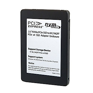 chenyang SFF-8639 U.2 to NVMe M.2 M-Key NGFF PCIe SSD for Case Enclosure Converter Adapter PCIe M2