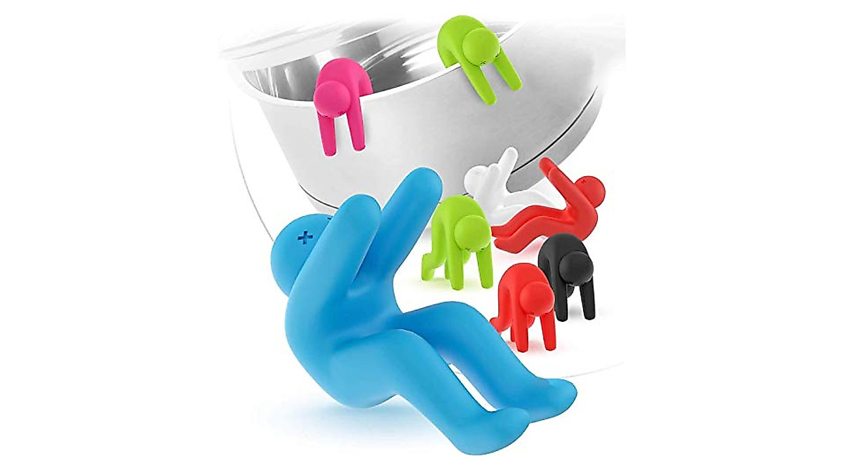 6 Pack Spill-proof Pot Lid Lifter - Keep Lids Open