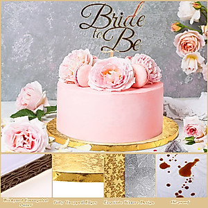 20 Pcs Cake Boards 10 Inch Round Cake Drum with 1/2 Inch Thick Cake Circles Rounds Base Cake Plate Corrugated Cardboard Base for Cakes Bread Desserts Wedding Birthday Party, 4 Colors