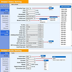 URayCoder HEVC H.265 H.264 Live HDMI Video Encoder HD Video Audio Encoders Support RTSP RTMP HTTP UDP HLS SRT for IPTV or Live Broadcast on YouTube, Facebook, Wowza, Xtream Codes, NVR, etc.