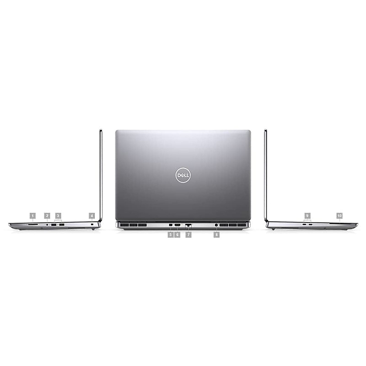 Dell Precision 7560 Workstation Laptop | 15.6" 1920x1080 FHD | Xeon W - 11955M - 1TB SSD Hard Drive - 64GB RAM - Nvidia RTX A4000 | 8 cores @ 5 GHz - 8GB GDDR6 Win 10 Pro Silver (Renewed)