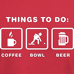 CafePress Lawn Bowl Dark T Shirt Men's Traditional Fit Dark Casual Tshirt Red