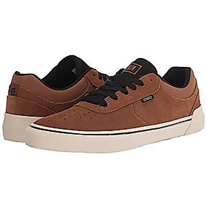 Etnies Men's Joslin Vulc Low Top Skate Shoe, Brown/Black, 12