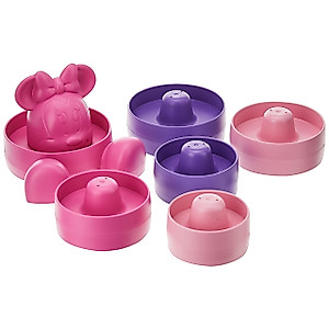 Green Toys Disney Baby Exclusive - Minnie Mouse Stacker, 7 Pieces
