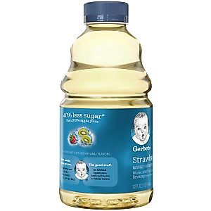 Gerber Toddler Juice Bottles (Strawberry Kiwi)