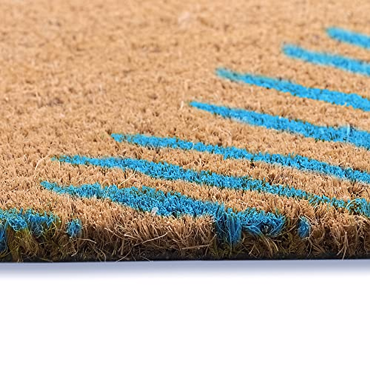 Liora Manne Natura Door Mat - Novelty Designs, Durable Natural Coir & Vinyl Back, Long Lasting Color, Foyers, Porches, Patios & Decks, Welcome, 2' x 3'