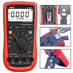 UNI-T UT61E Digital Multimeter True RMS Peak Meter PC Connect AC DC Voltage Relative Mode 22000 Counts Data Hold Auto Range