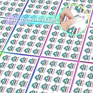 200 PCS Handmade with Love Brains Stickers,Funny Small Business Envelopes Stickers for Business Packages/Handmade Goods/Bags,Halloween Theme Small Shop Business Stickers for Envelopes Seals