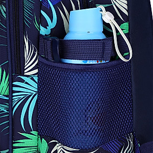 MYGOO Tropical Kids Backpack for Girls | 17" Heart Magenta | Grove Collection for School-Aged Children