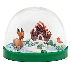Creativity for Kids Make Your Own Holiday Snow Globes - Holiday Crafts for Kids, Create 3 DIY Snow Globes, Christmas Activities for Kids Ages 6-8+