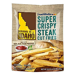Grown in Idaho Super Crispy Steak Cut Fries, 28 oz (Frozen)