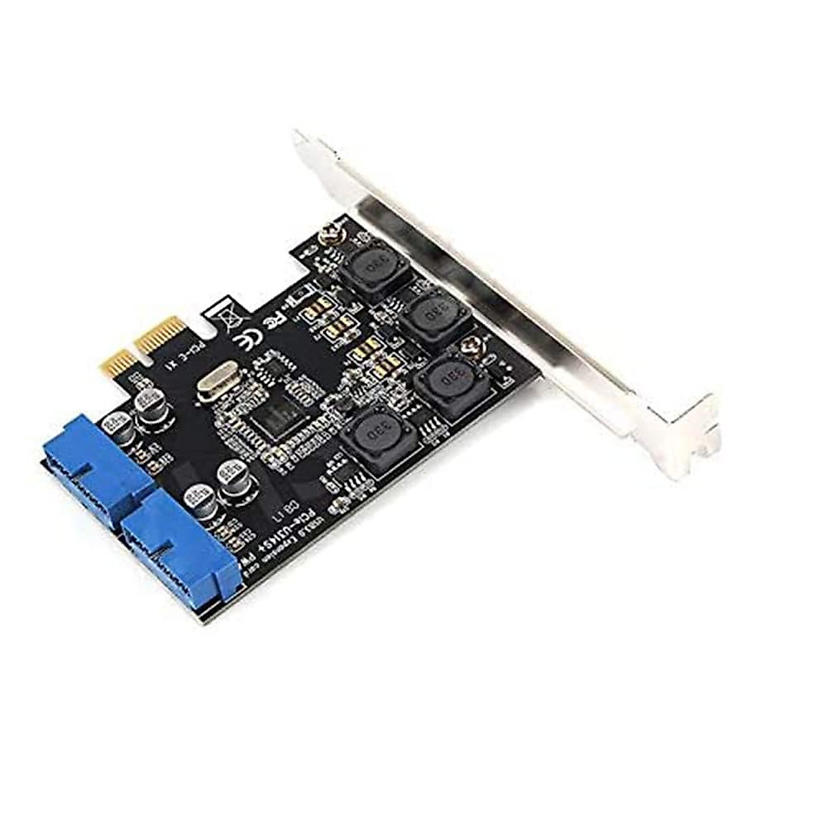 PCI-E X1 to 2 Ports 19 Pin USB 3.0 Header PCI Express to Dual 20 Pin USB 3.0 Card