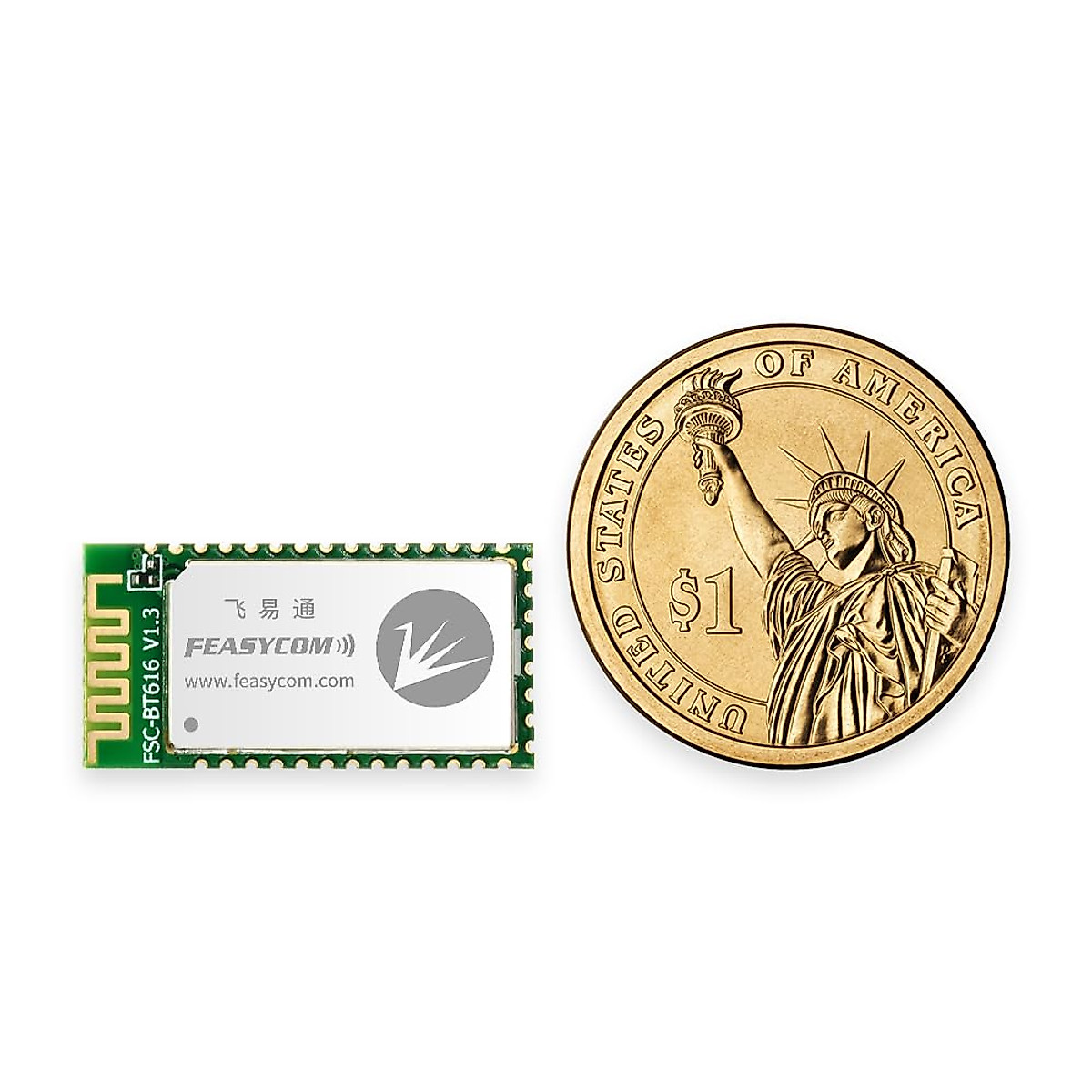 Feasycom FSC-BT616 TI CC2640R2F Bluetooth Low Energy CC2640R2F BLE 5.1 Module for Medical Device & IoT