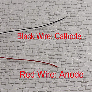 Evemodel LQS21 10PCS Model Railroad Train Lamp Posts Led 6.6cm or 2.6inch Street Light Lamps OO / HO Scale