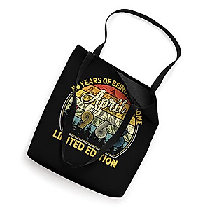 1966 April vintage 56 years old being awesome gift birthday Tote Bag