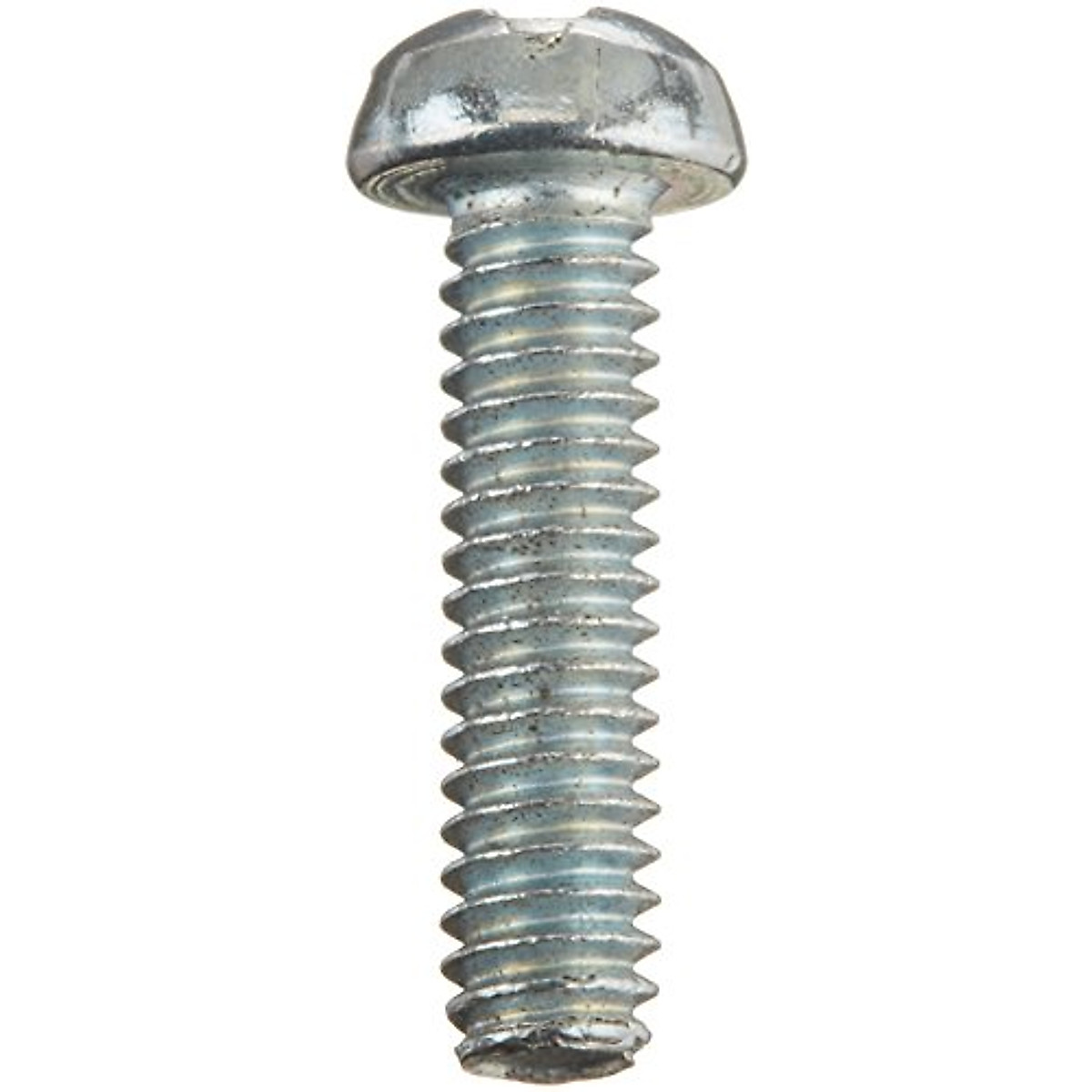 Small Parts Steel Machine Screw, Zinc Plated Finish, Round Head, Phillips Drive, Meets ASME B18.6.3, 2-1/2" Length, Partially Threaded, 1/4"-20 UNC Threads (Pack of 50)