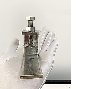 LB-LAIBA 304 Stainless Steel C Clamp, C-Clamp, Heavy Duty Tiger Clamp, Woodworking Clamp, Welding Building Household Tiger Clamp G-Clamp 2 pieces