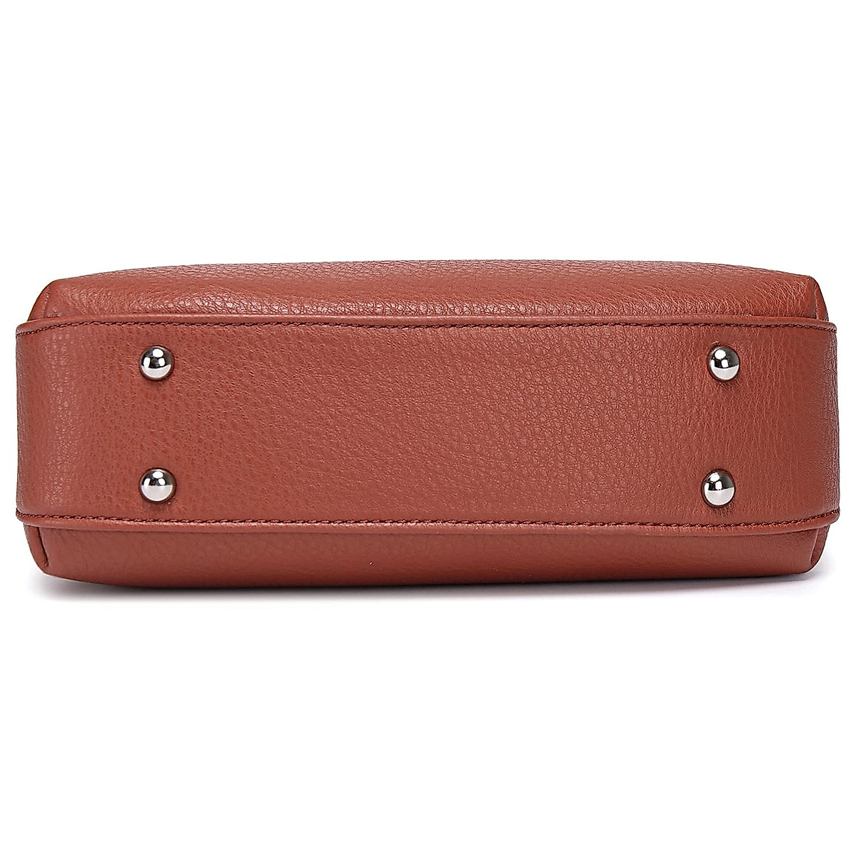 Compact Crossbody Bags for Women,Stylish Designer Shoulder Purses and Handbags with 3 Zip Compartment Porkets,Small Size Red Faux Leather Purse