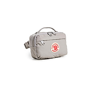 Fjallraven Women's Kanken Hip Pack, Fog, Grey, One Size