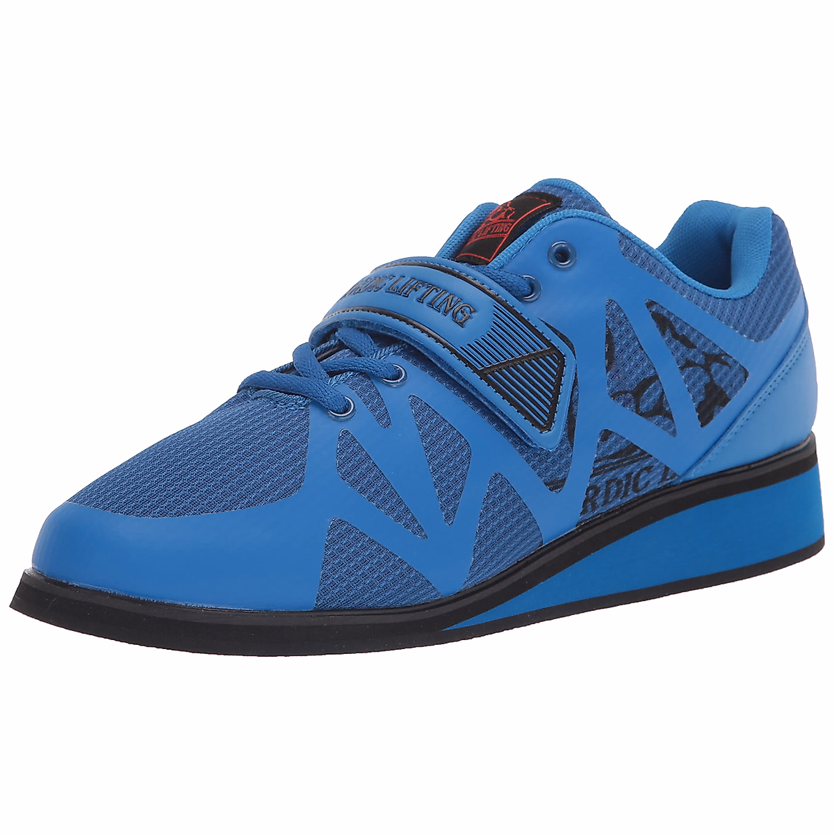 Nordic Lifting Shoes Megin Size 12 - Blue Bundle with Shoes Venja Size 8.5 - Black Red