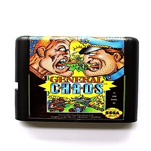 Samrad General Chaos 16 Bit MD Game Card For Sega Mega Drive For Genesis