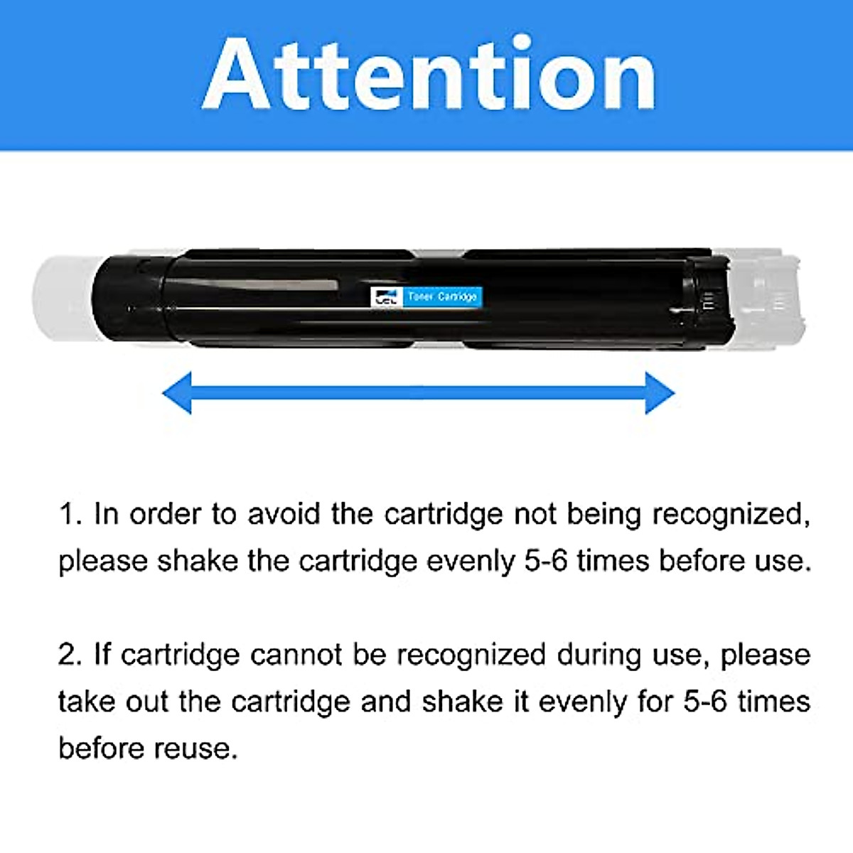 LCL Compatible Toner Cartridge Replacement for Xerox Versalink C7020 C7025 C7030 106R03741 106R03744 106R03743 106R03742 (4-Pack Black Cyan Magenta Yellow)