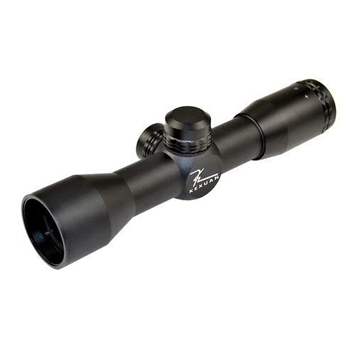 DB TAC INC 4X32 Compact Scope with Mil-Dot Reticle and 1" Picatinny Scope Rings