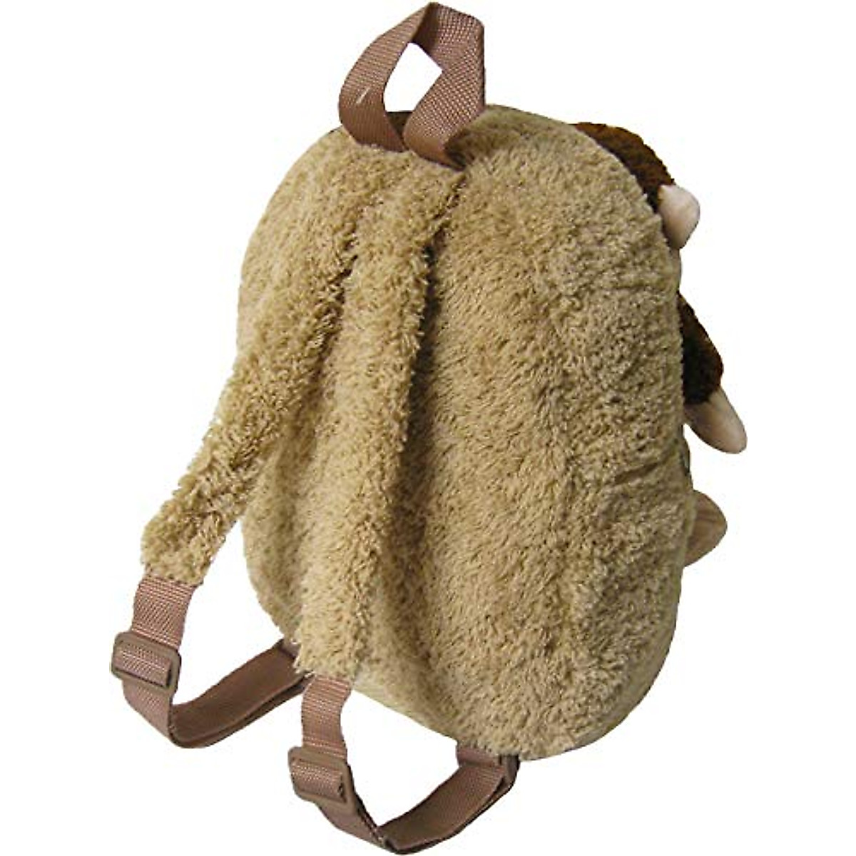 Kids Beige Backpack with Monkey Stuffie -Affordable Gift for Your Little One! Item #DKKI-8295C