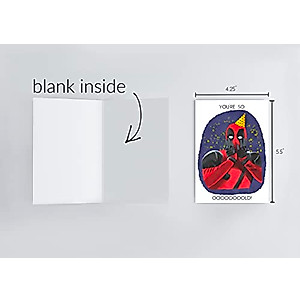 Funny Deadpool Birthday Card for Him Her Hilarious Birthday card Marvel Movie Meme Card for friend Rude Birthday Card Inappropriate Birthday Cards