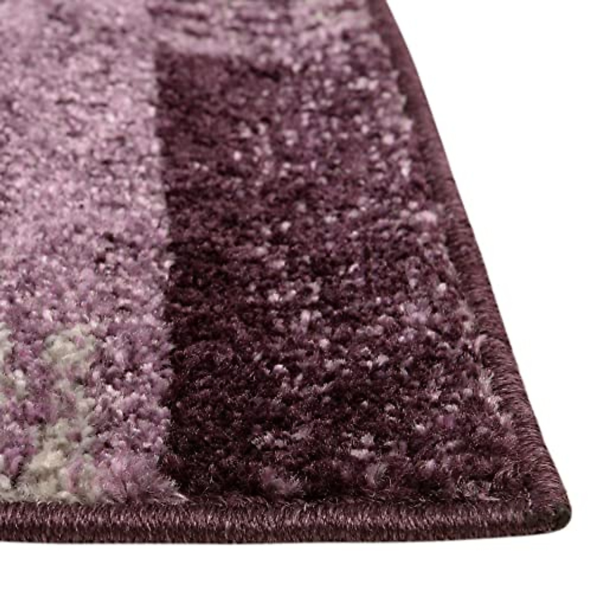 Unique Loom Del Mar Collection Area Rug - Sarah (3' 3" x 5' 3" Rectangle, Violet/ Purple)