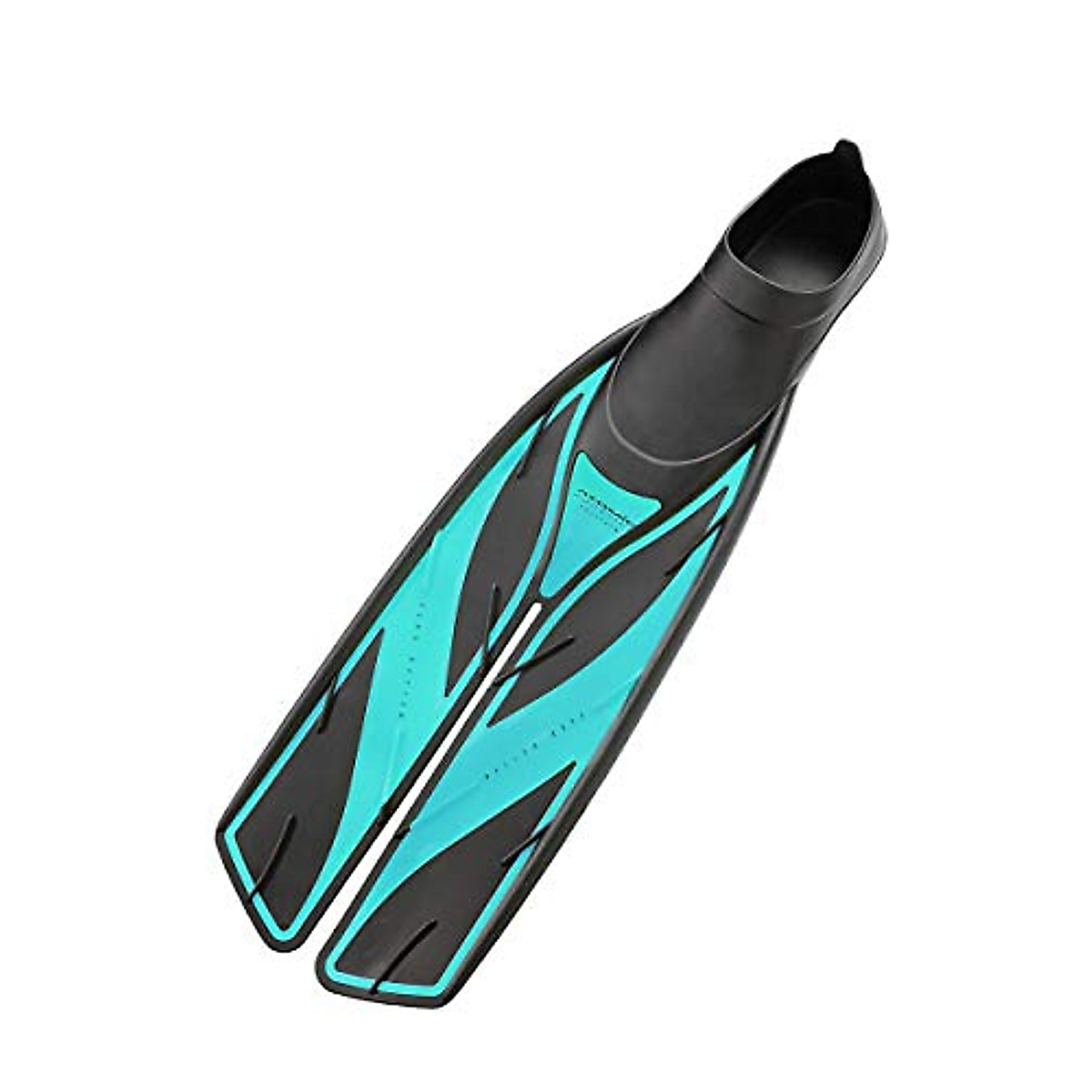 Atomic Aquatics Full Foot Split Fins (High Performance) 7.5-8.5 Aqua
