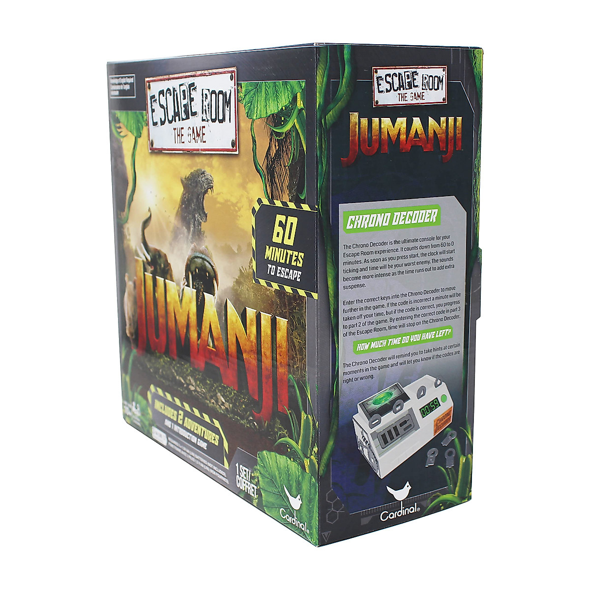 Cardinal Games Jumanji Escape Room Game, Multicolor