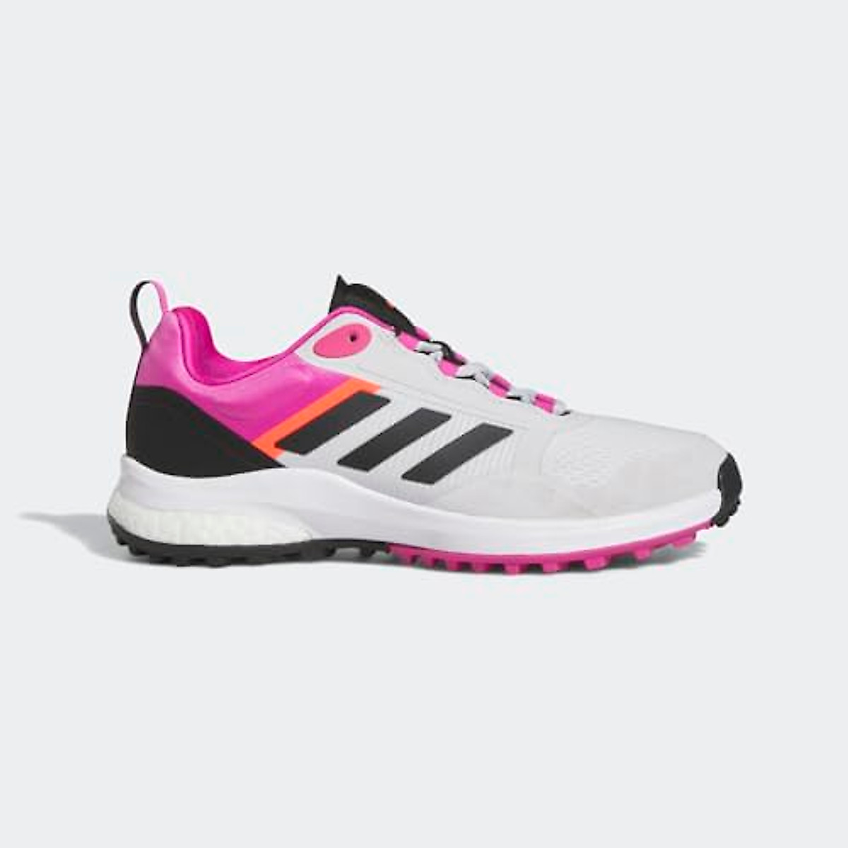 adidas Zoysia Golf Shoes Dash Grey/Core Black/Lucid Fuchsia 8.5 B (M)