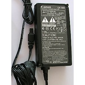 Canon Compact Power Supply AC Adapter Charger 9.5V 2.7A Model: CA-560