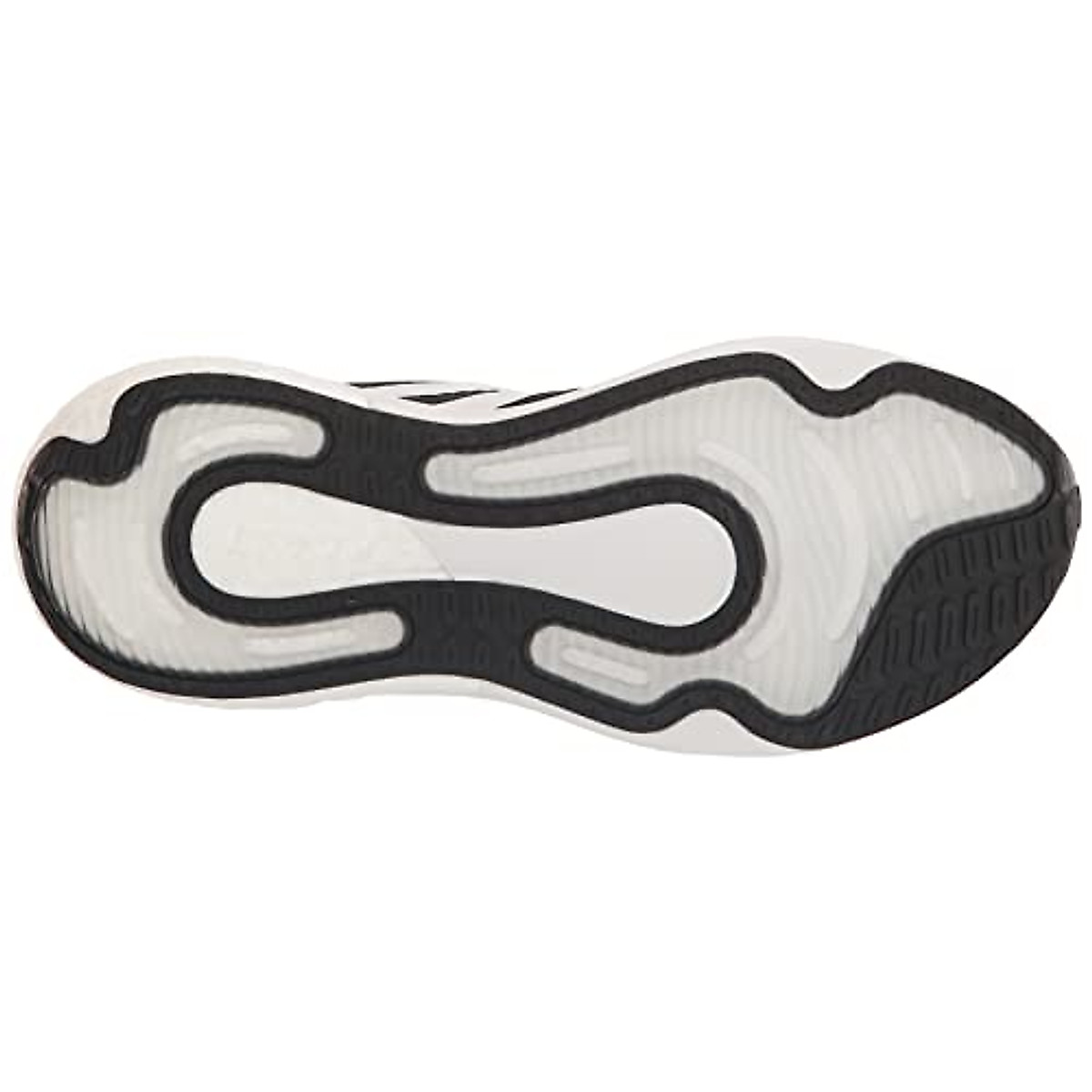 adidas Men's Supernova 2 Running Shoe, Black/White/Grey, 10