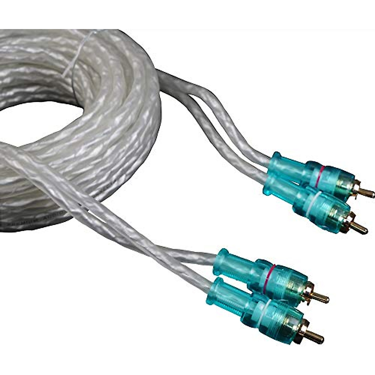 Rockville RMWK4 4 AWG Gauge Waterproof Marine Amplifier/Amp Install Wire Kit