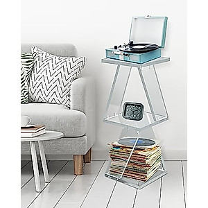 Acrylic Side Table, Acrylic Furniture, Acrylic Coffee Tables for Living Room, Acrylic End Table, Arteriors, Ghost Table, Arylic Desk, Clear Furniture, Wavy Side Table, Acrylic Bed Table