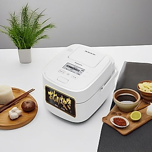 Panasonic SR-VSX181-W Steam & Variable Pressure IH Rice Cooker 10 Go Cook IoT Compatible White 100V