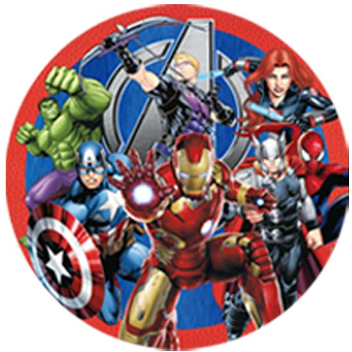 SUTRADHAR 41pcs Superhero Party Supplies,1Tablecover, 20Napkins,20Plates, Superhero Birthday Party Decorations,41Pcs/Set