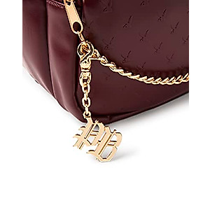 Spencer's Wine Embossed Playboy Mini Backpack