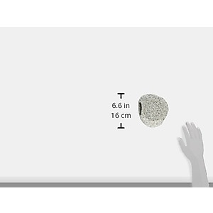 Penn-Plax Deco-Replicas Granite Aquarium Ornament & Hideaway – Realistic Stone Appearance – Safe for Freshwater and Saltwater Tanks – Large Size