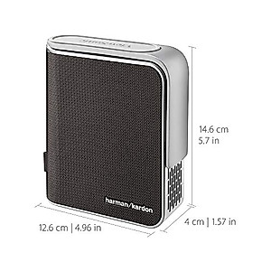 ViewSonic M1 Portable LED Projector with Auto Keystone, Dual Harman Kardon Speakers, HDMI, USB C, Stream Netflix with Dongle