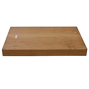Exotic wood zone's Electric guitar body blank Wood 3 piece | Rich Tone & Easy Shaping: Cherry Electric/Bass Guitar Body Blank (Unfinished) - luthiers tonewoods (Cherry, size 21" x 14" x 2")