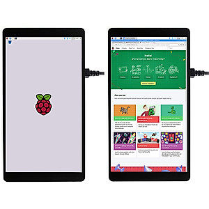 waveshare 5.5inch HDMI AMOLED Display 1080x1920 Resolution Capacitive Touch Screen with Toughened Glass Cover 6H Hardness for Raspberry Pi 4B/3B+/3B/2B/Zero/Zero W and Jetson Nano,PC,Multi Systems