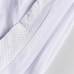 brand Mens Space Movie Basketball Shorts T Squad Shorts White S