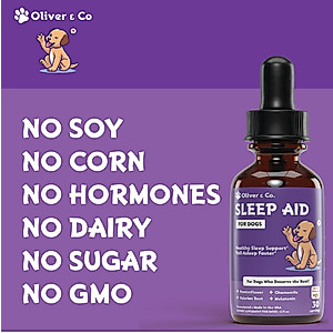 Dog Sleep Aid | Sleep Aid for Dogs | Promotes Healthy, Restful Sleep in Dogs | Melatonin for Dogs | | Dog Calming | Calming for Dogs | Dog Melatonin | Dog Anxiety Relief | 1 fl oz: Bacon Flavor